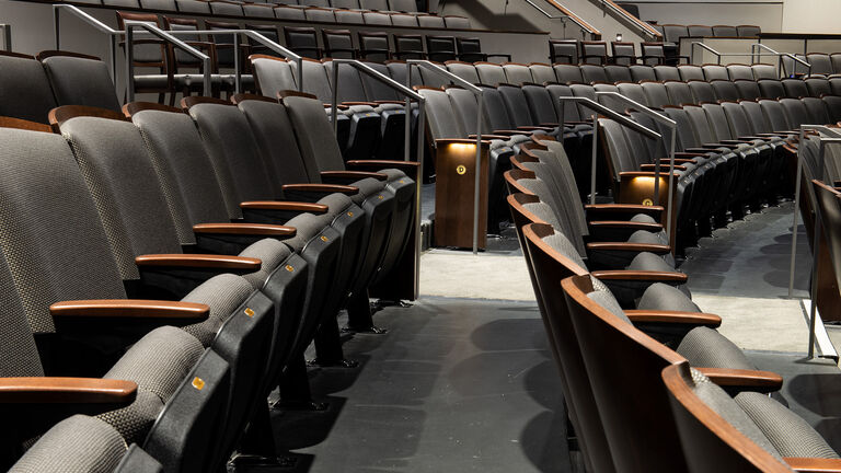 Auditorium and theater seating for schools and universities.