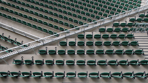 General Seating for sports entertainment venues