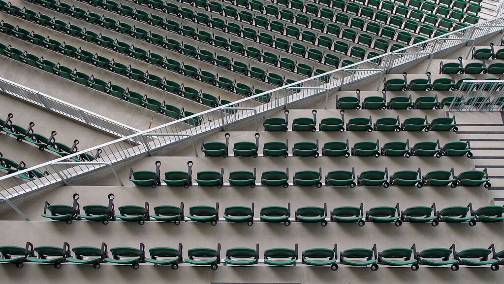 General Seating for sports entertainment venues