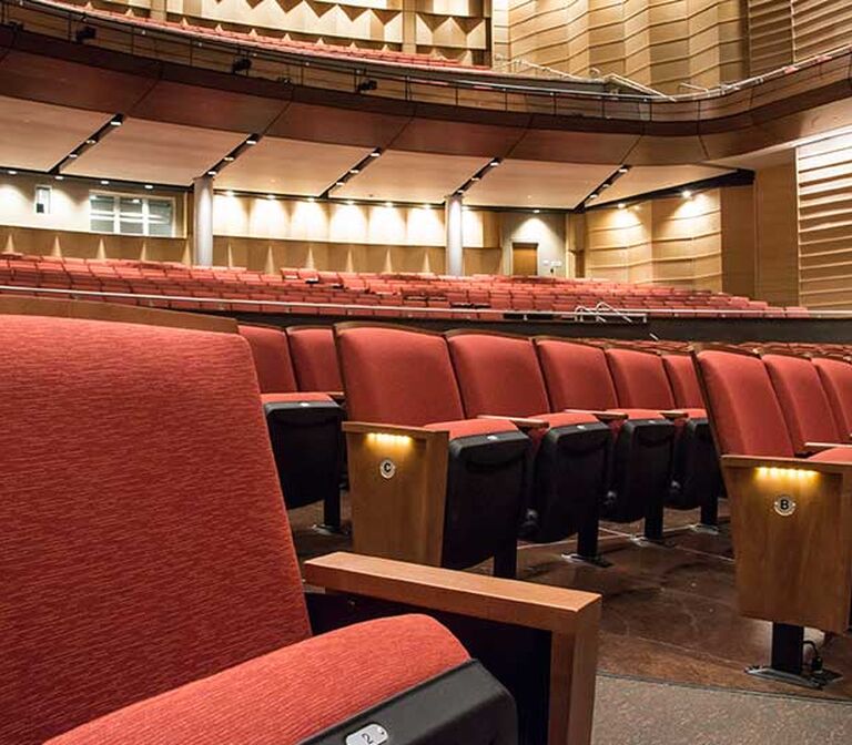 Austin ISD Performing Arts Center with custom Allegro audience…