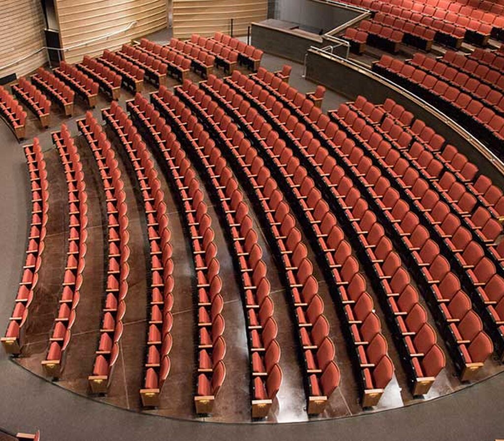 Austin ISD Performing Arts Center with custom Allegro audience…