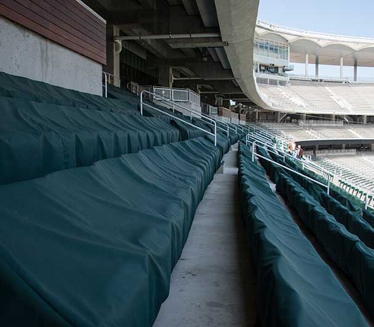 Baylor University McLane Stadium with Irwin Seating Centurion,…