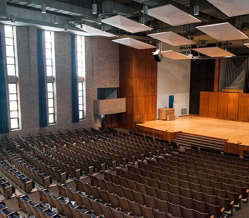 Carroll University Shattuck Music Center with Irwin Seating model…