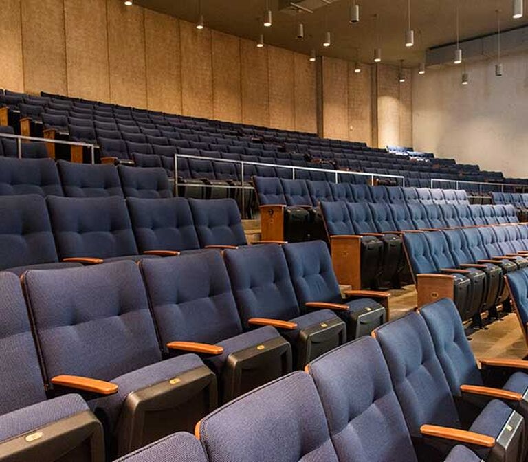 Carroll University Shattuck Music Center with Irwin Seating model…