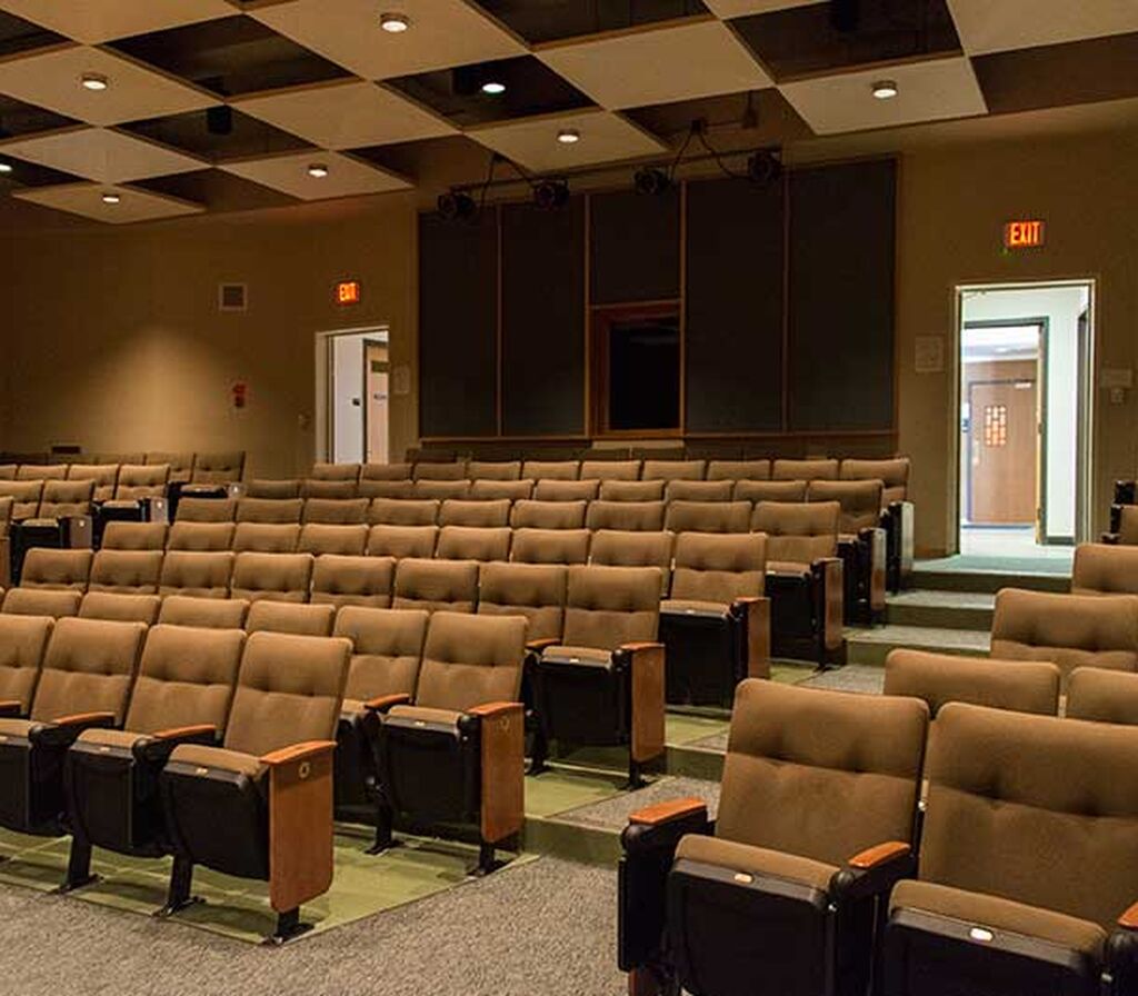 Carroll University Shattuck Music Center with Irwin Seating model…