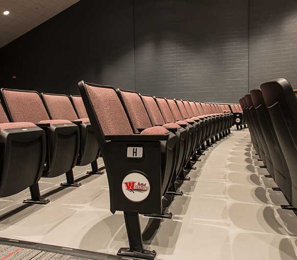 Central High School with Irwin Seating model 90.12.18.12 Citation