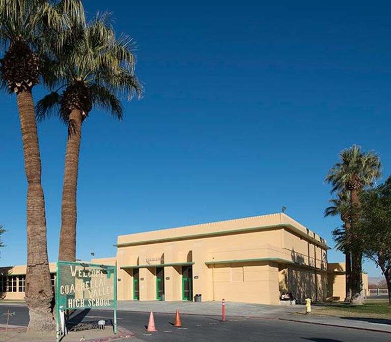 Coachella High School auditorium with model 90.12.56.4 Citation…