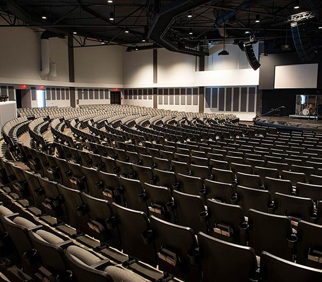 Daybreak Church with model 90.12.00.4 Citation theater-style seating…