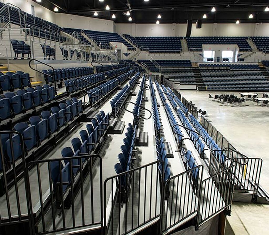 Delmar Fieldhouse with model 130.45.35.45 Centurion fixed stadium…