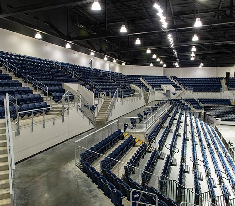 Delmar Fieldhouse with model 130.45.35.45 Centurion fixed stadium…