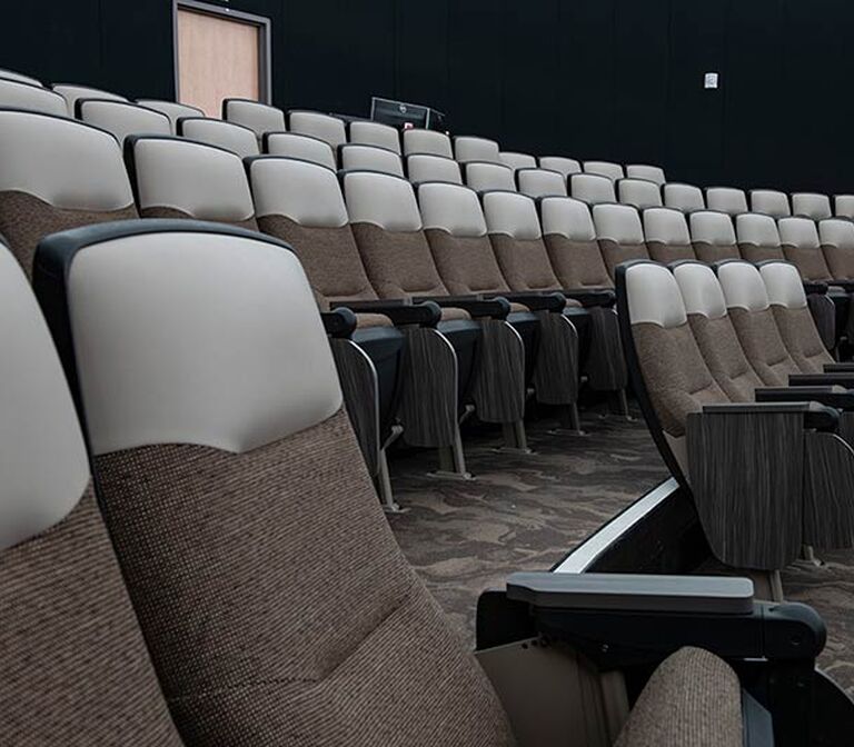 Lee Planetarium at Embry Riddle Aeronautical University with model…