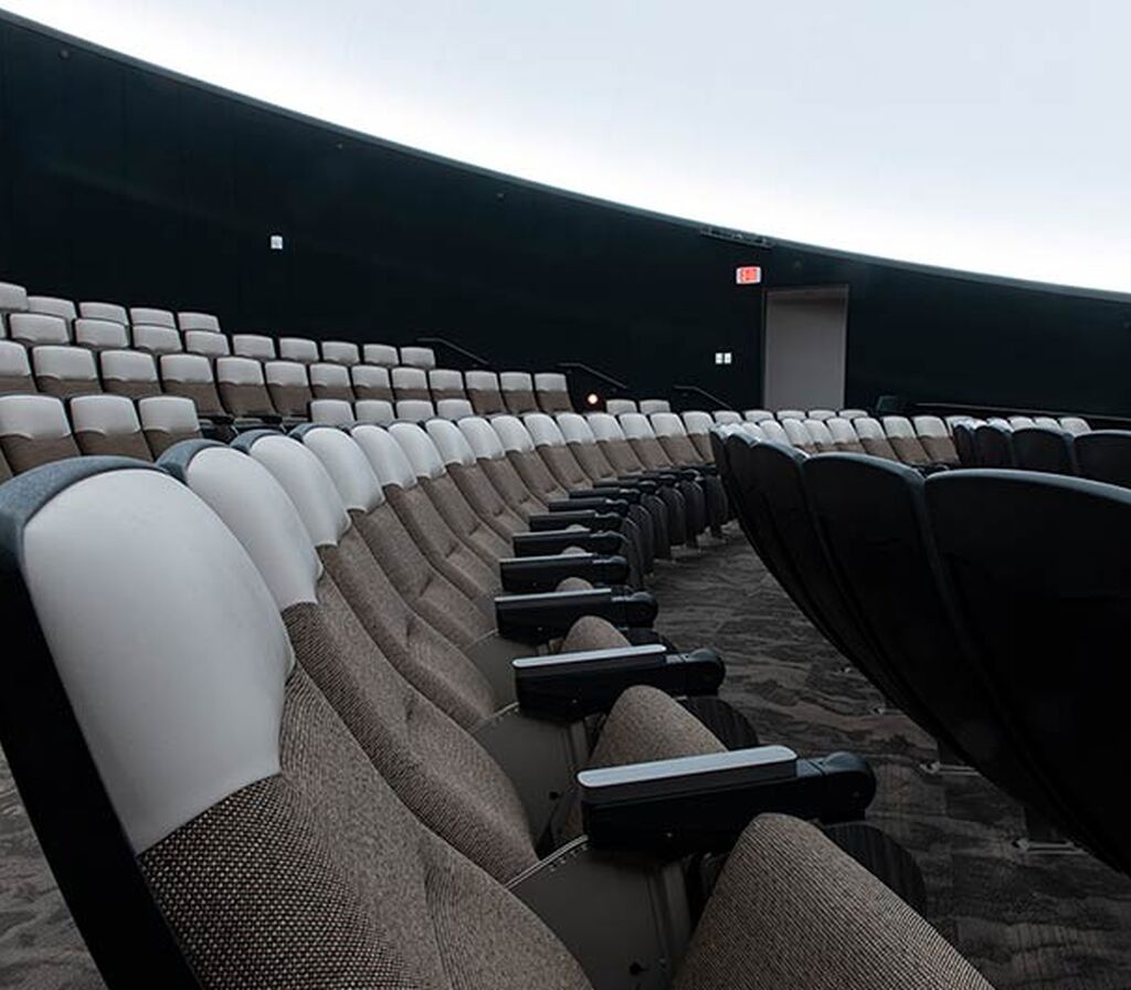 Lee Planetarium at Embry Riddle Aeronautical University with model…