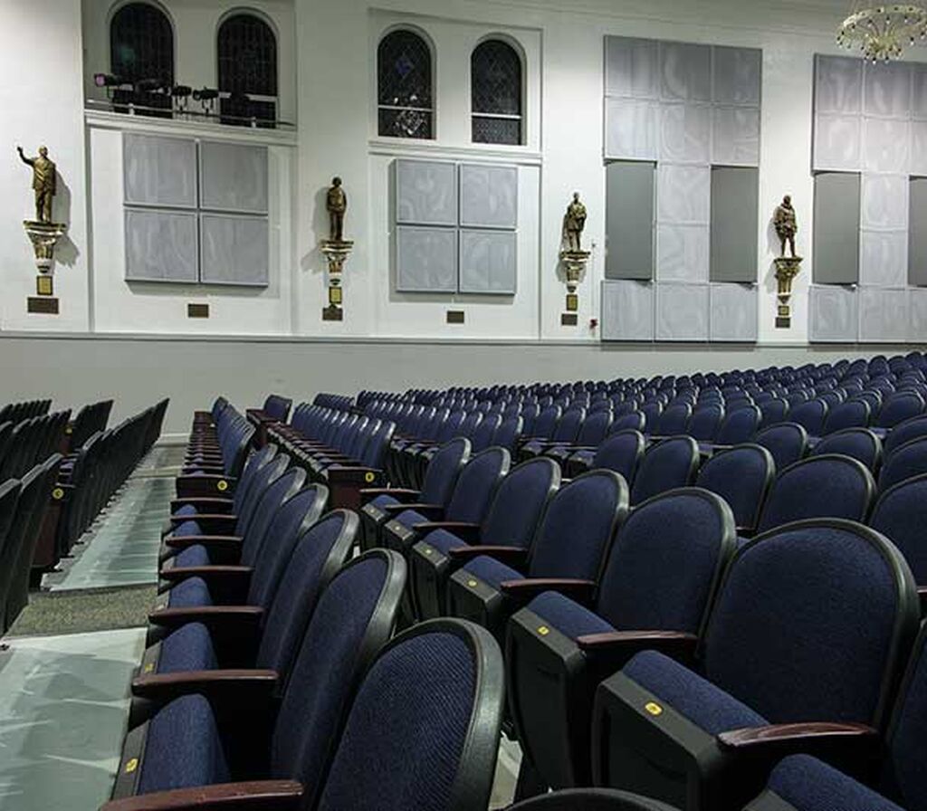 HB Plant High School with Irwin Seating model 91.12.10.4 Millennium