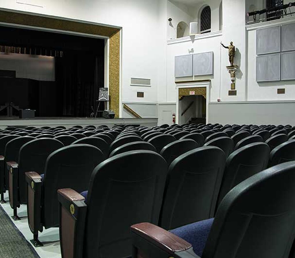 HB Plant High School with Irwin Seating model 91.12.10.4 Millennium