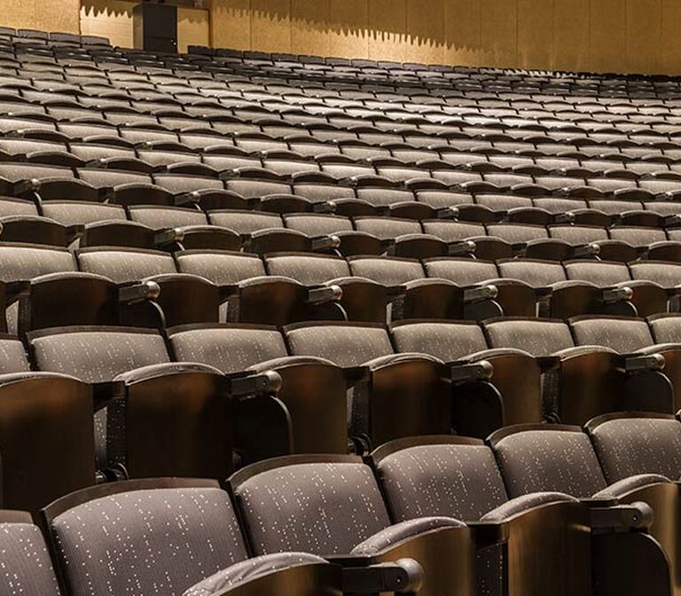 Johns Hopkins University, Turner Auditorium case study with fixed…