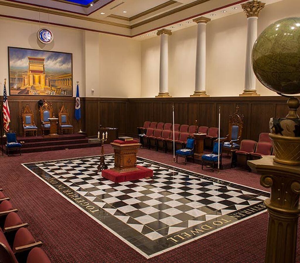 Minnesota Masonic Heritage Center with theater seating model…