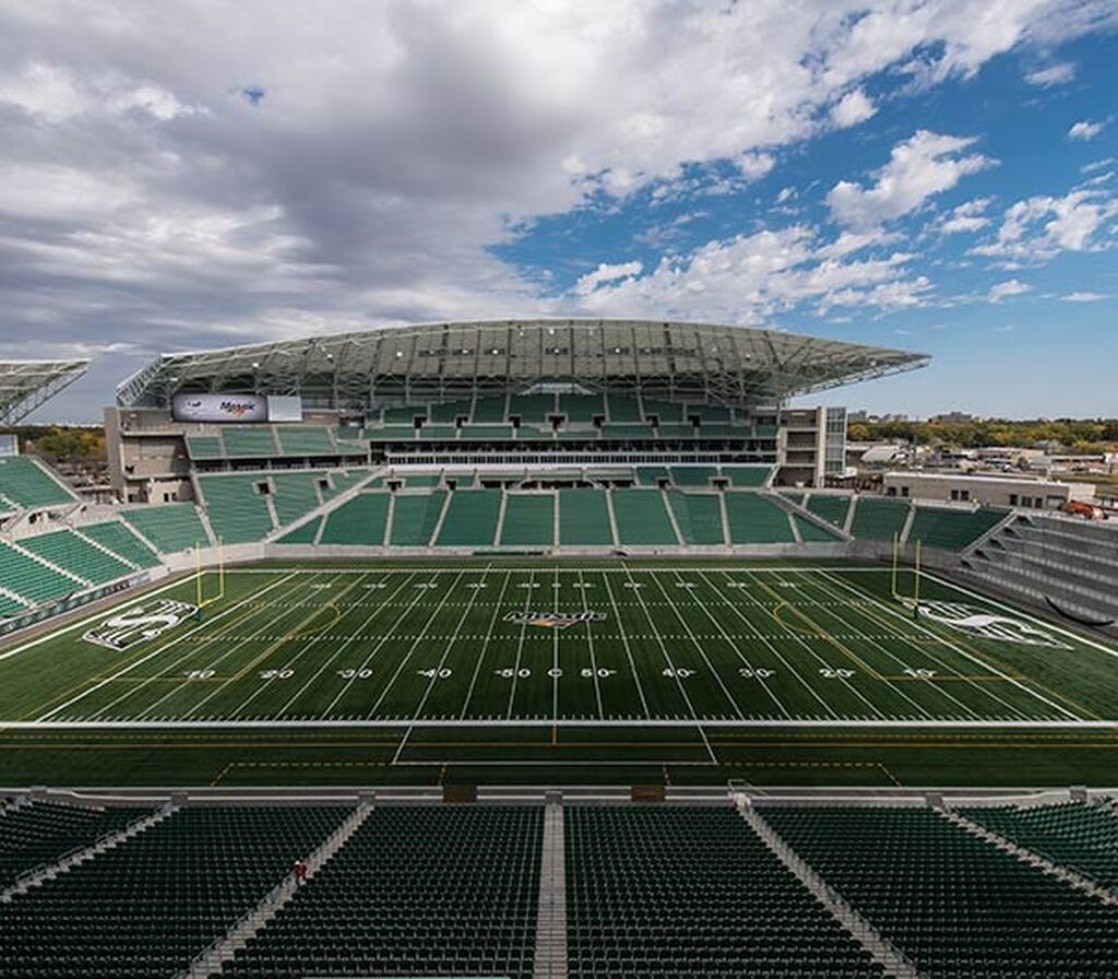 Mosaic Stadium in Regina, Saskatchewan