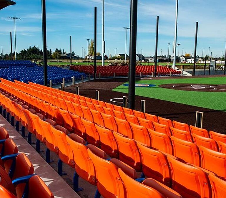 Ridgefield Sports Complex with stadium chair model 30.52.00.30…