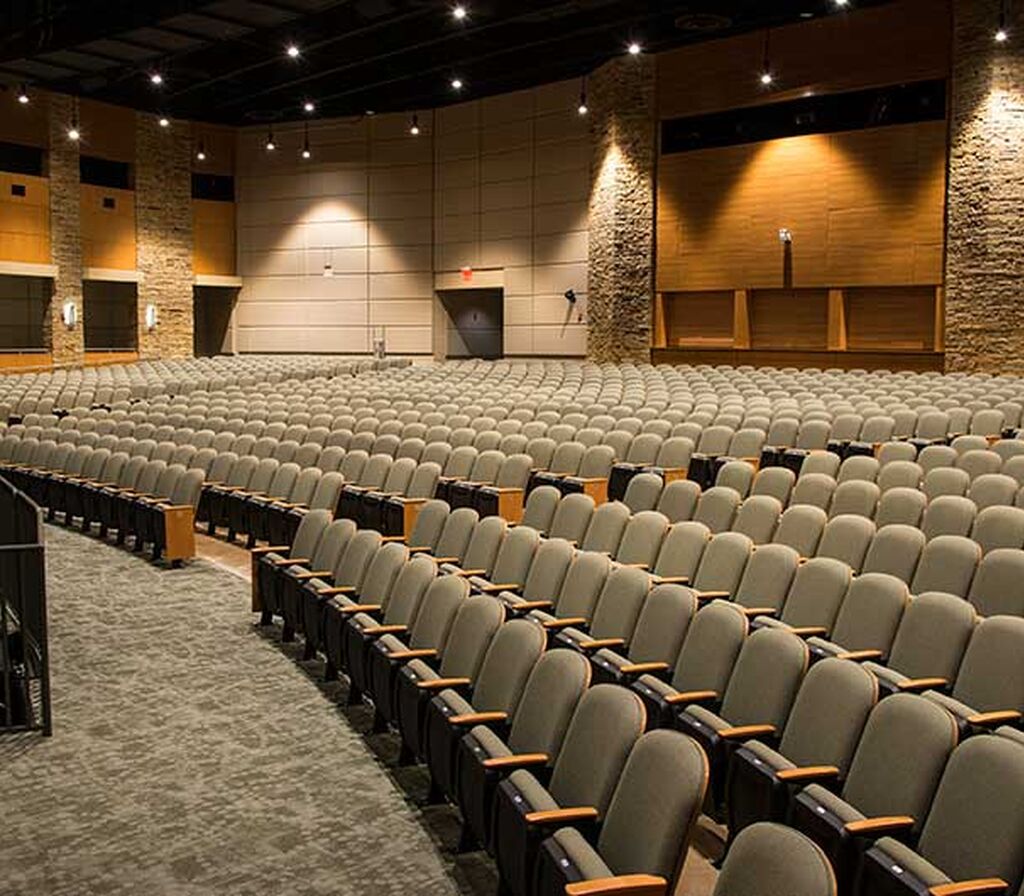 River Bluffs High School with Irwin Seating model 17.12.60.4 Davies