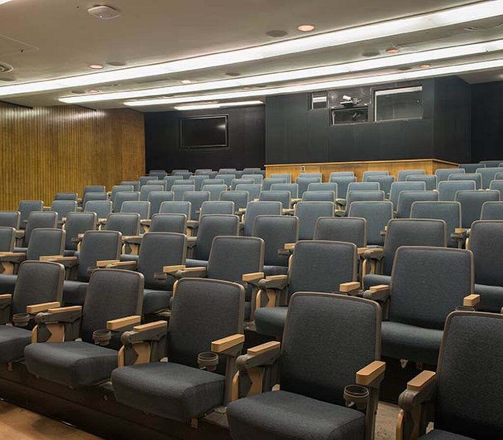 UCLA Geffen School of Medicine auditorium seating and lecture room…