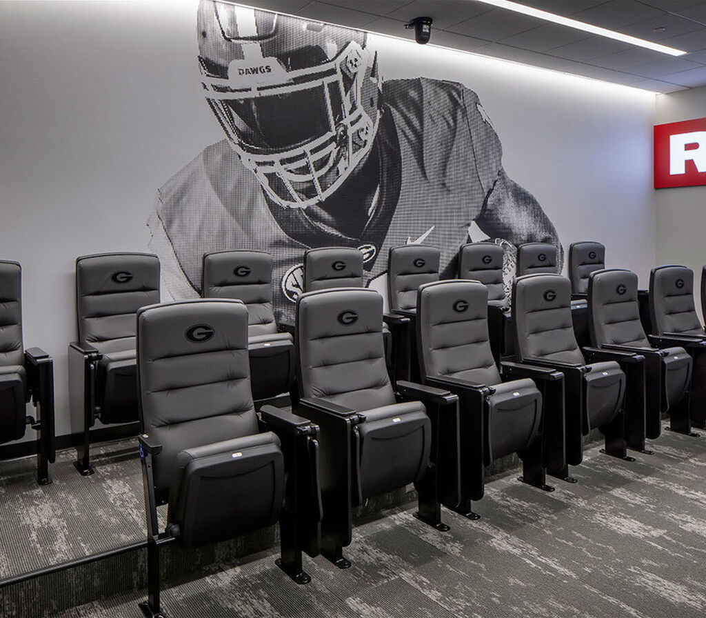 University of Georgia Football Film Rooms