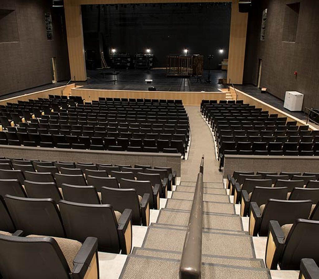 Williston High School auditorium with model No. 90.12.10.4 Citation…