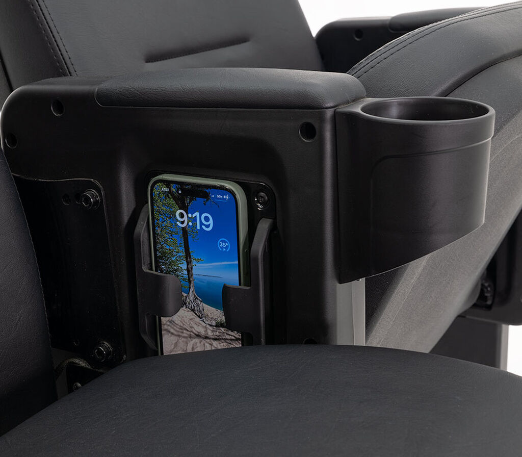 Luxx premium rail mount seating by Irwin Seating