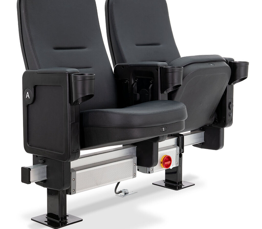 Luxx premium rail mount seating by Irwin Seating
